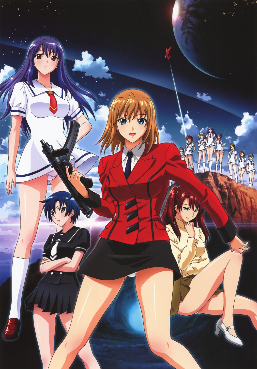 yamauchi noriyasu aika (series) aika zero manami (aika zero) minamino karen misaki (aika zero ...